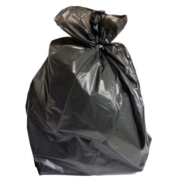 Extra Strong Refuse Sack - BLACK - Pack of 200 - Summit Packaging